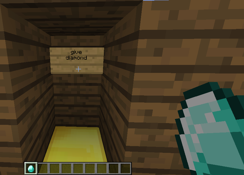 Examples of Sign Commands on the Creative Build Server - PlayUHC